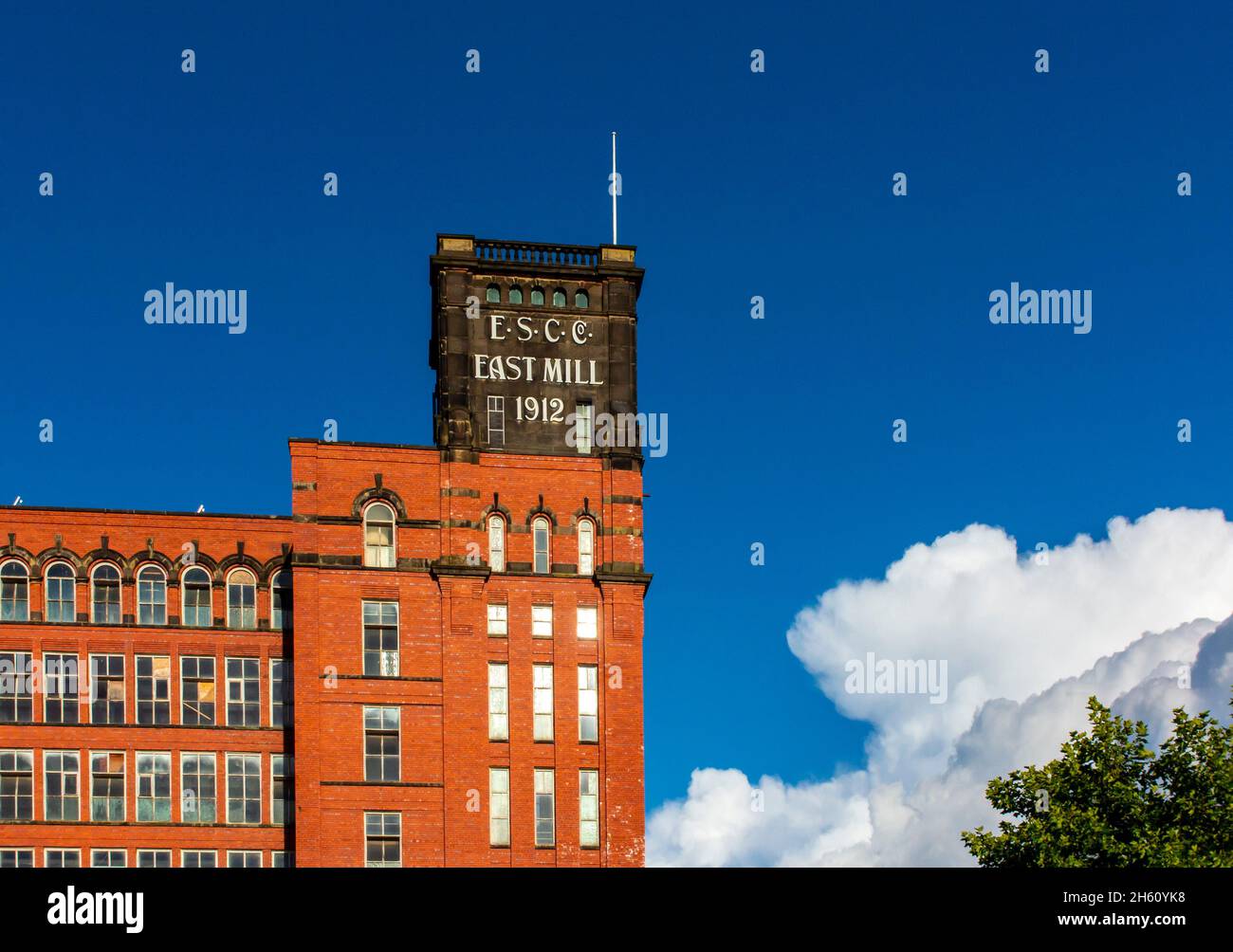 Strutt's North Mill in Belper Derbyshire England UK a former cotton ...