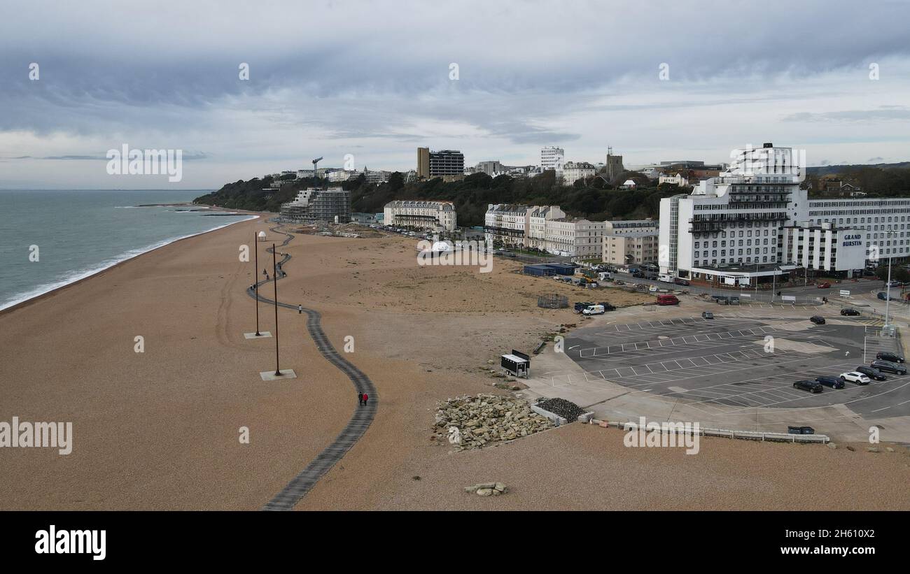 Folkestone harbour regeneration hi-res stock photography and images - Alamy