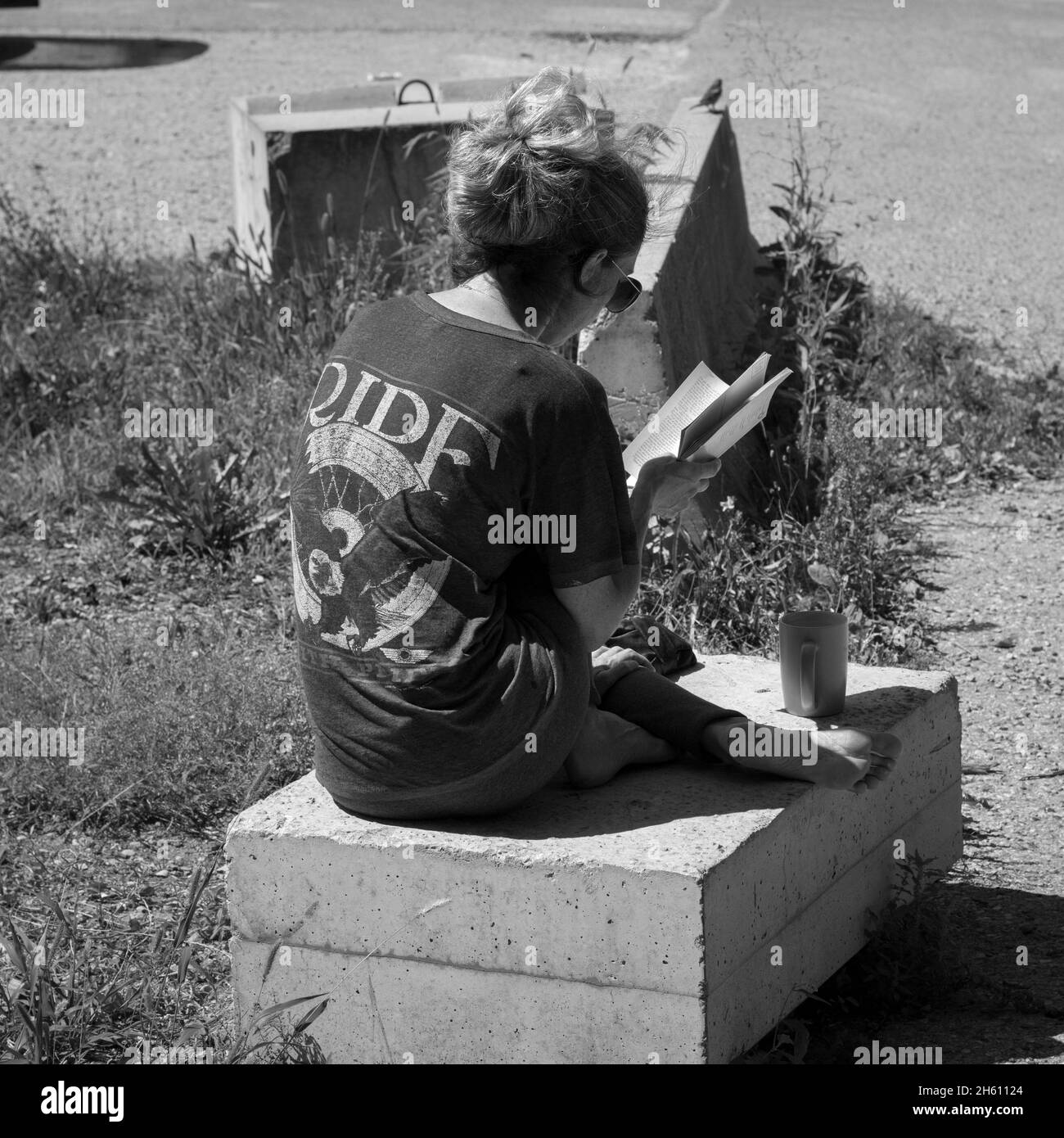 people reading books Stock Photo - Alamy