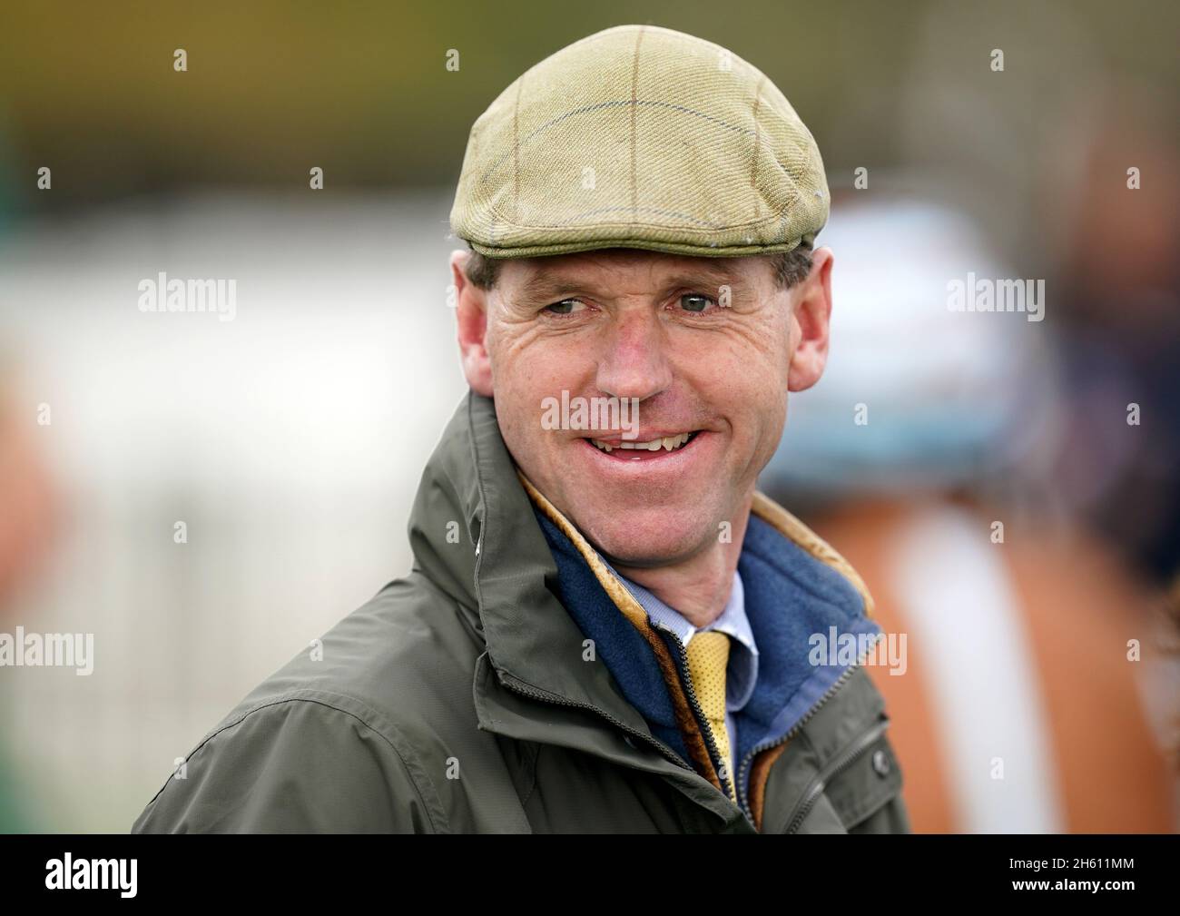 Trainer Jamie Snowden at Worcester racecourse. Picture date: Friday ...