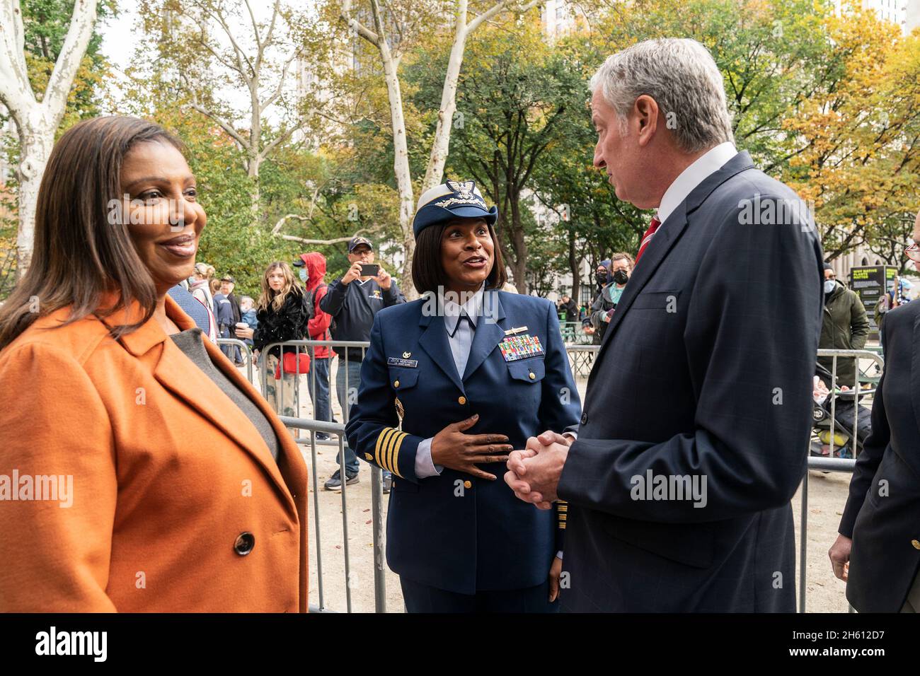 New York, USA. 11th Nov, 2021. State Attorney General Letitia James, US ...