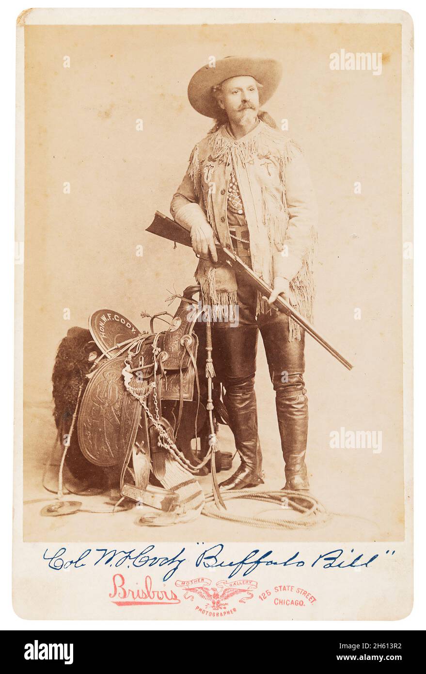 Buffalo bill cody pony express hi-res stock photography and images - Alamy