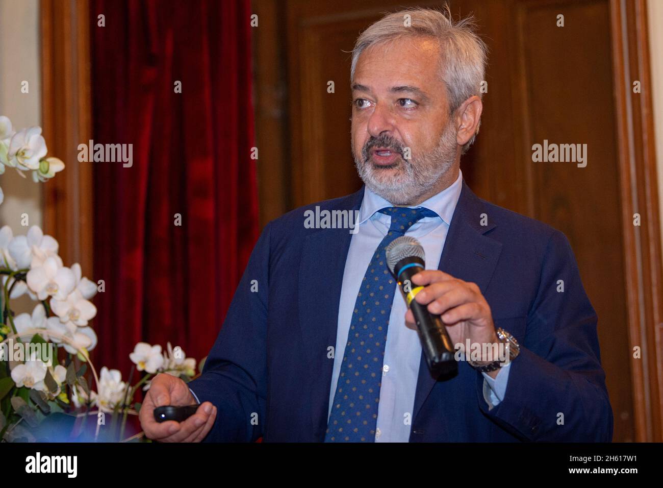 Italy. 11th Nov, 2021. Massimiliano Barberis, managing director of ...