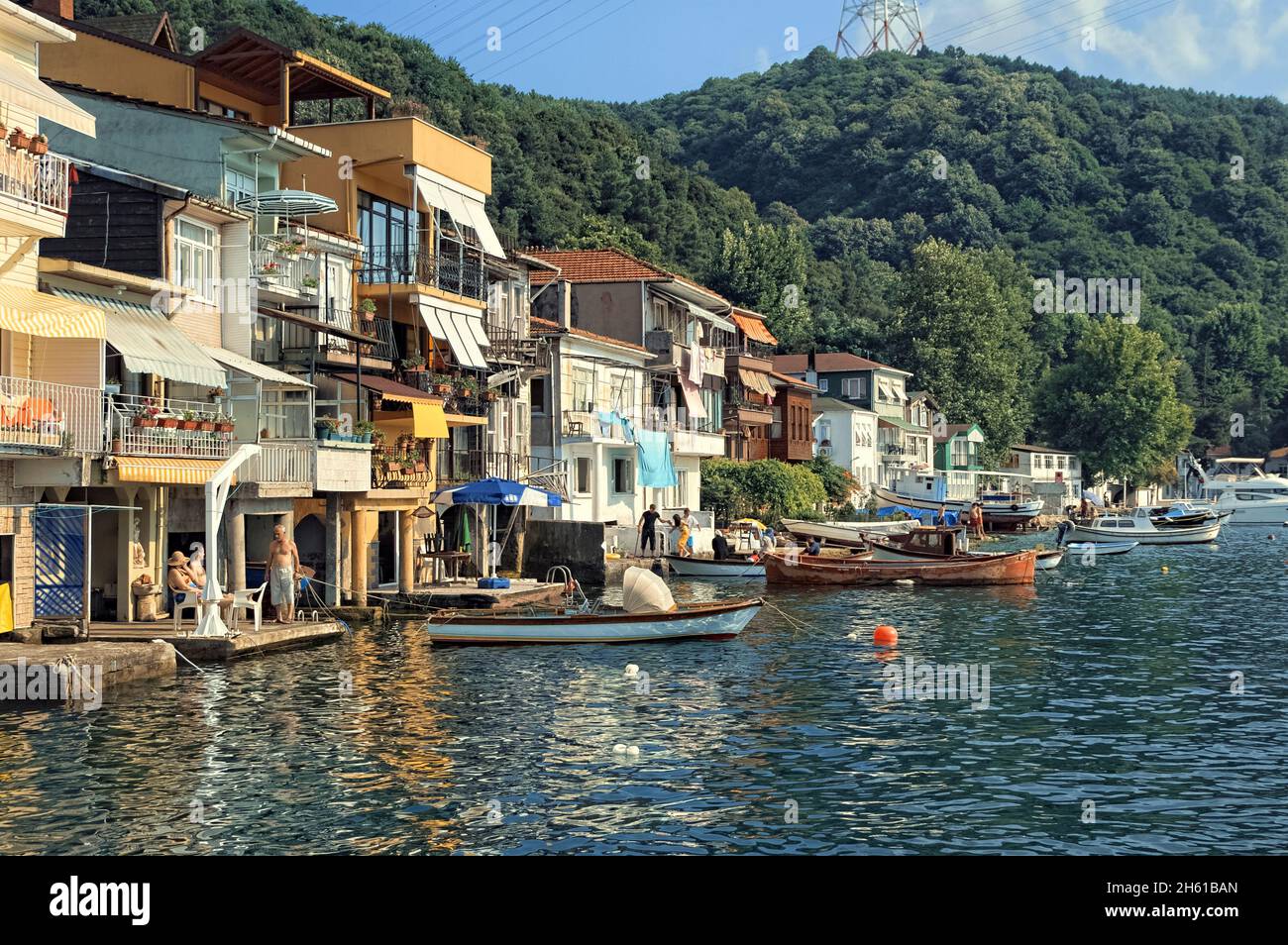architecture in Turkey Istanbul's houses of fishing villages on the ...