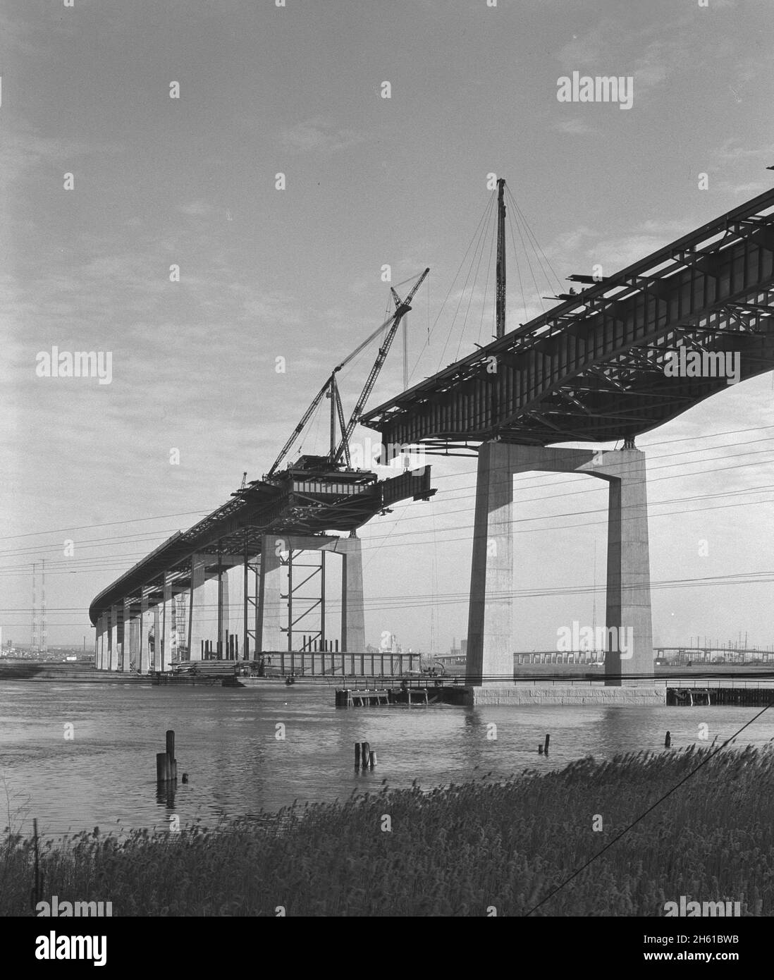 New Jersey Turnpike under construction in 1951 Stock Photo - Alamy