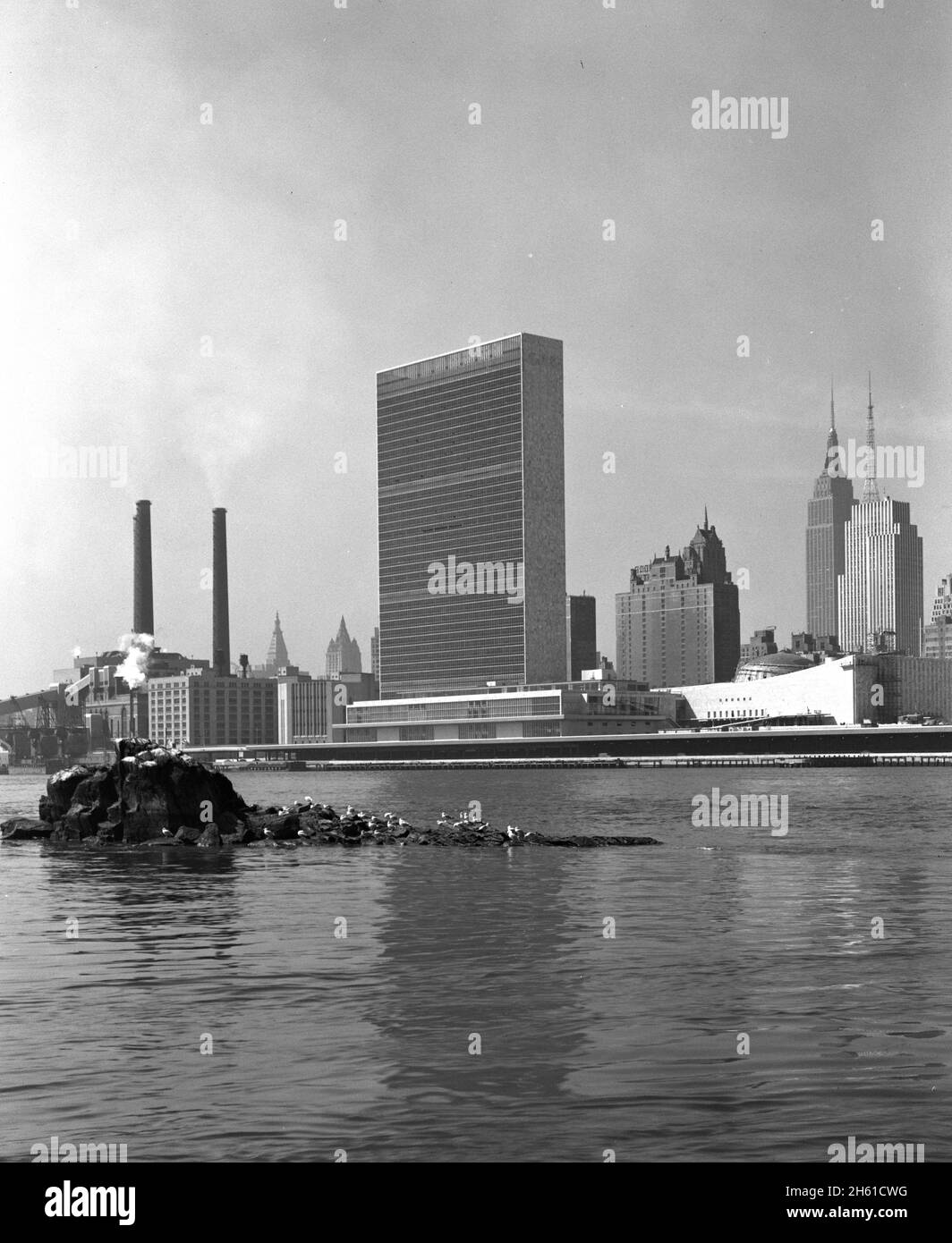 United Nations Building; 1952 Stock Photo - Alamy