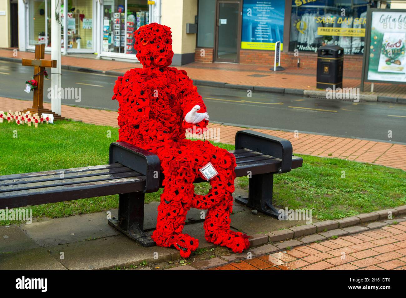 Chesham, UK. 12th November, 2021. To mark Remembrance Day and ...