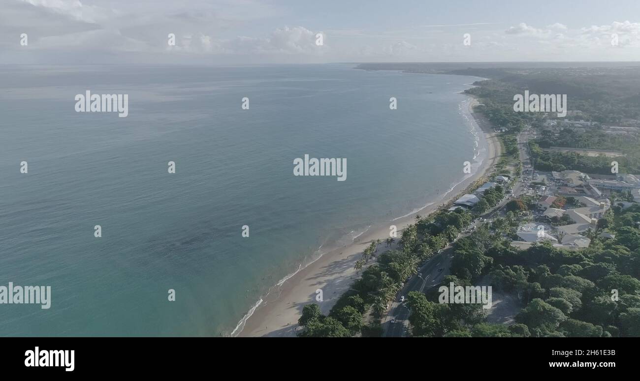 Aerial view of the beaches of Porto Seguro, Bahia, Brazil Stock Photo ...