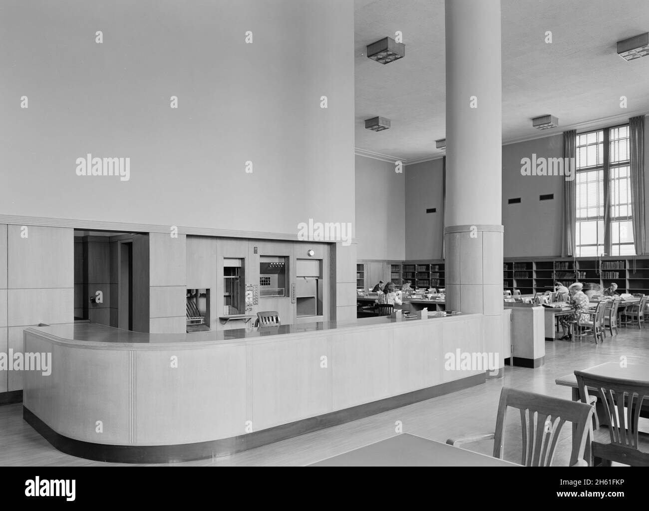 Virginia State Library & Courthouse, Richmond, Virginia; 1941 Stock ...
