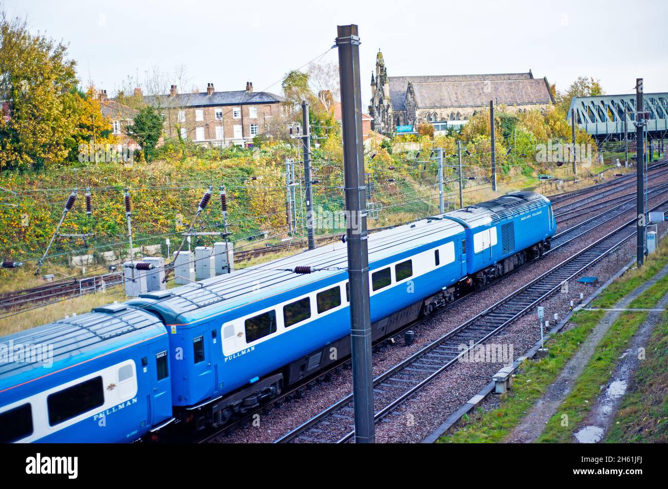 Blue pullman hi-res stock photography and images - Alamy