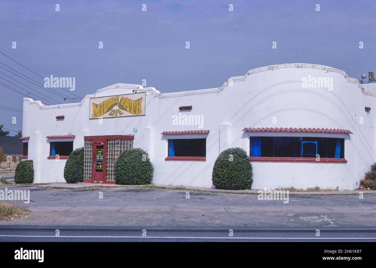 Middle Path Cafe, 11th (Route 66 ?) & Yale, Tulsa, Oklahoma; ca. 1979 ...