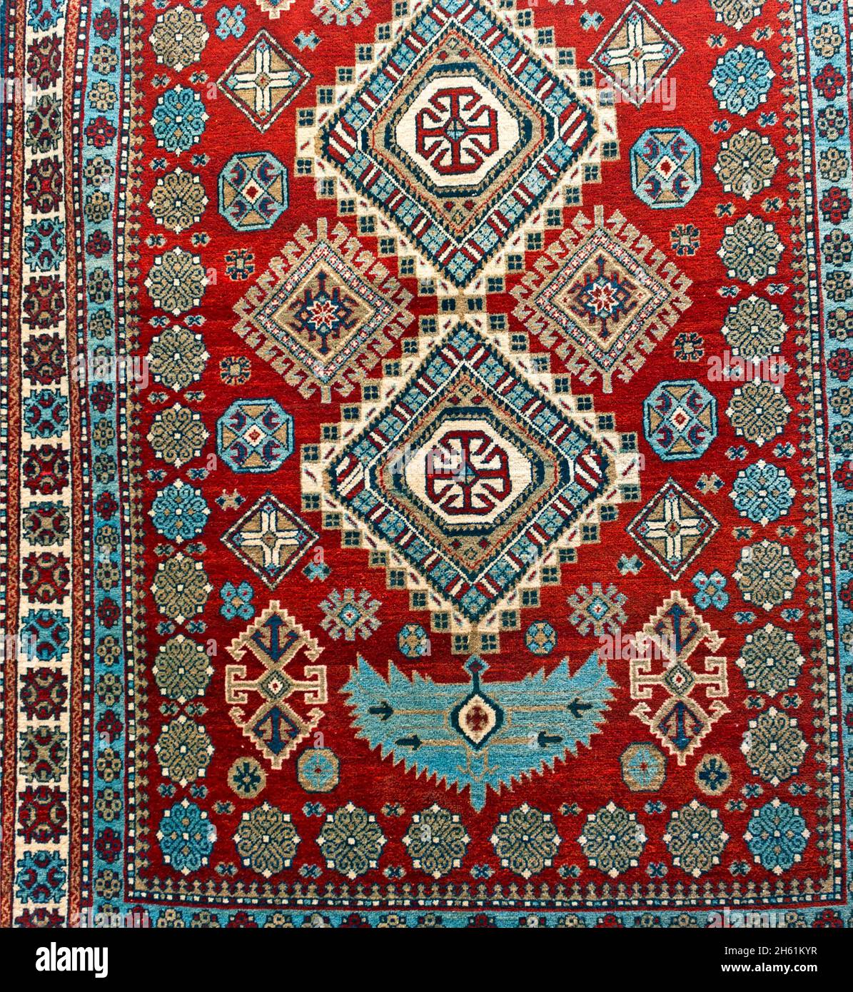 An ancient Armenian carpet texture pattern Stock Photo - Alamy