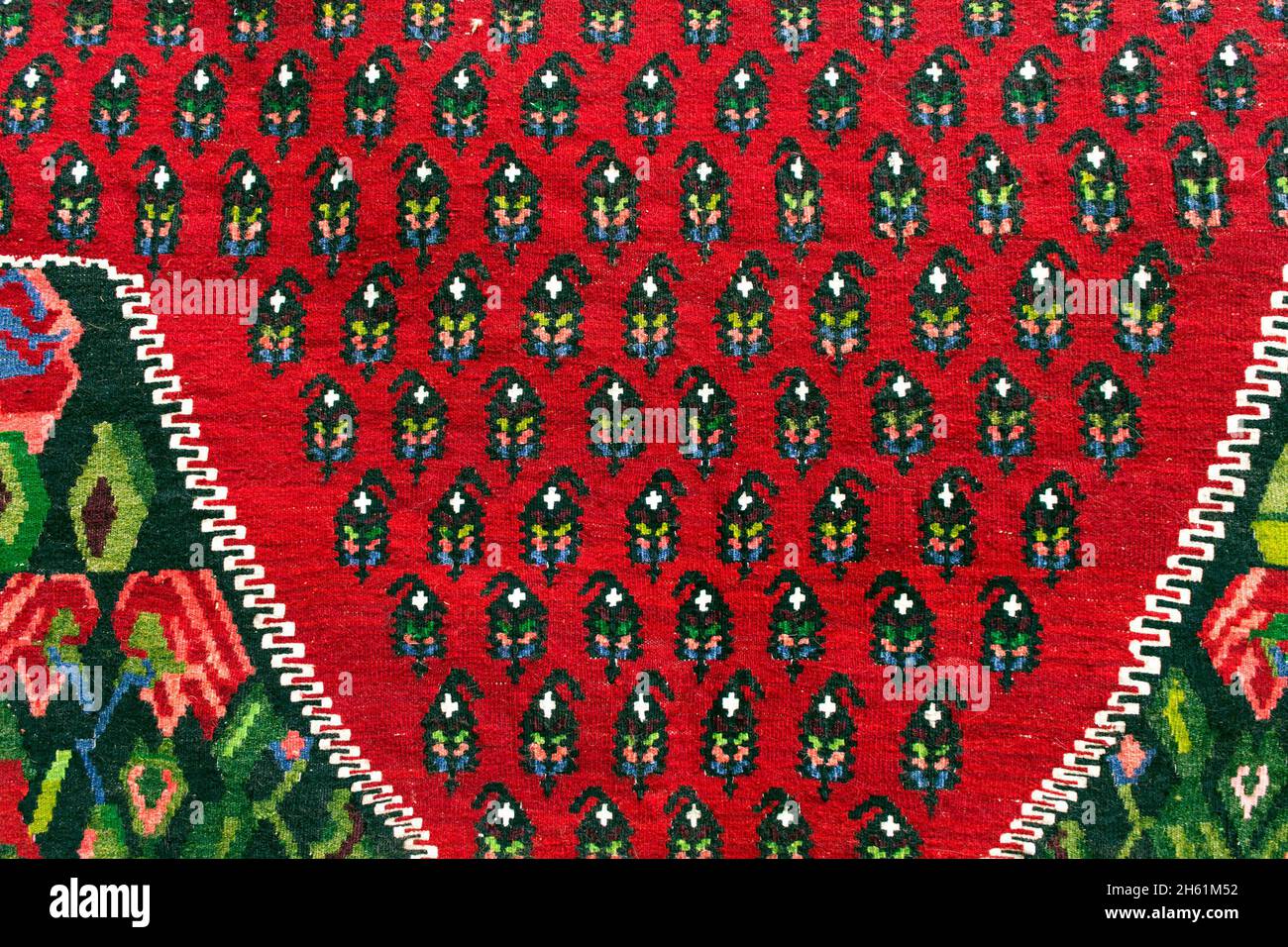 An ancient Armenian carpet texture pattern Stock Photo - Alamy