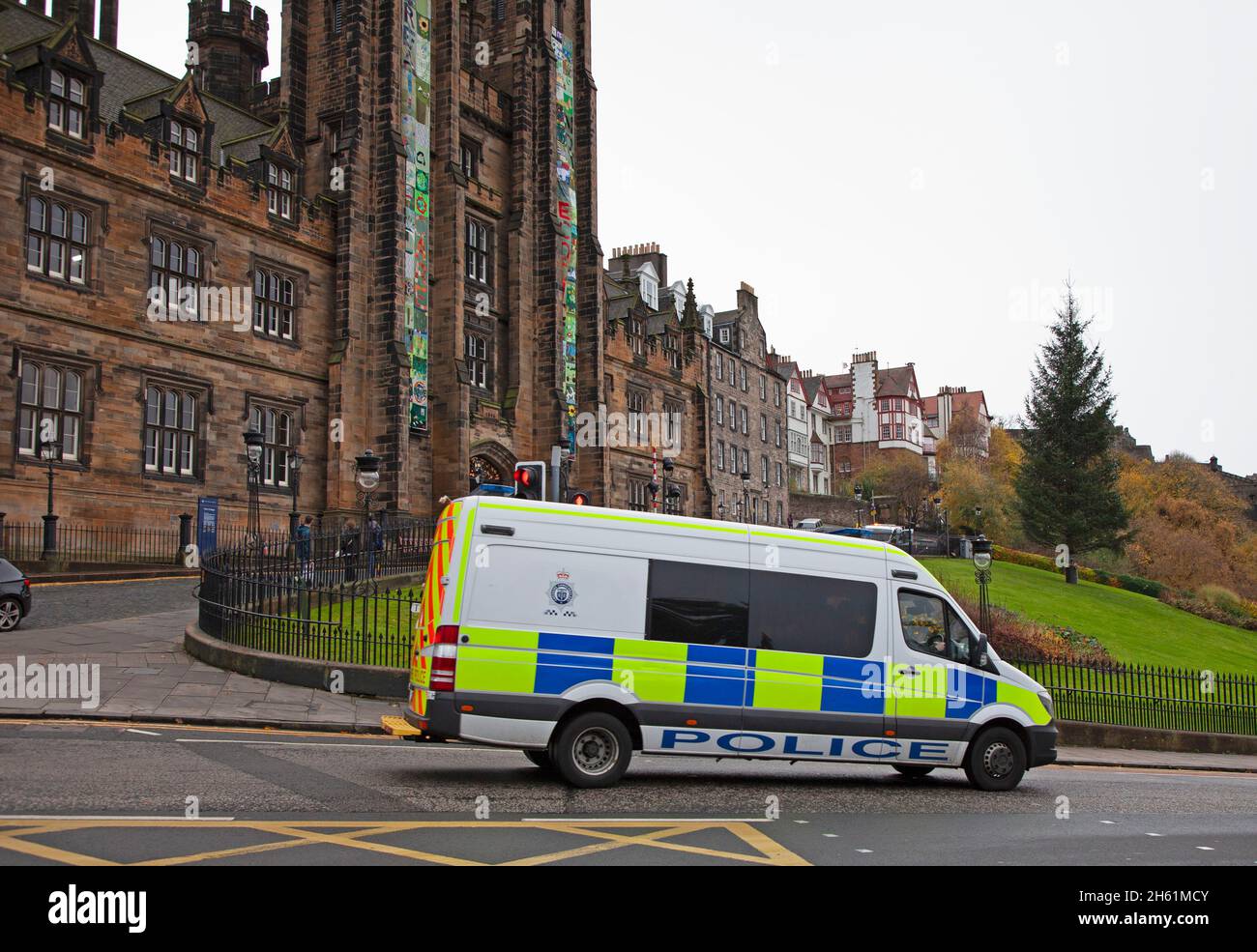 Police vehicles cop26 hi-res stock photography and images - Alamy