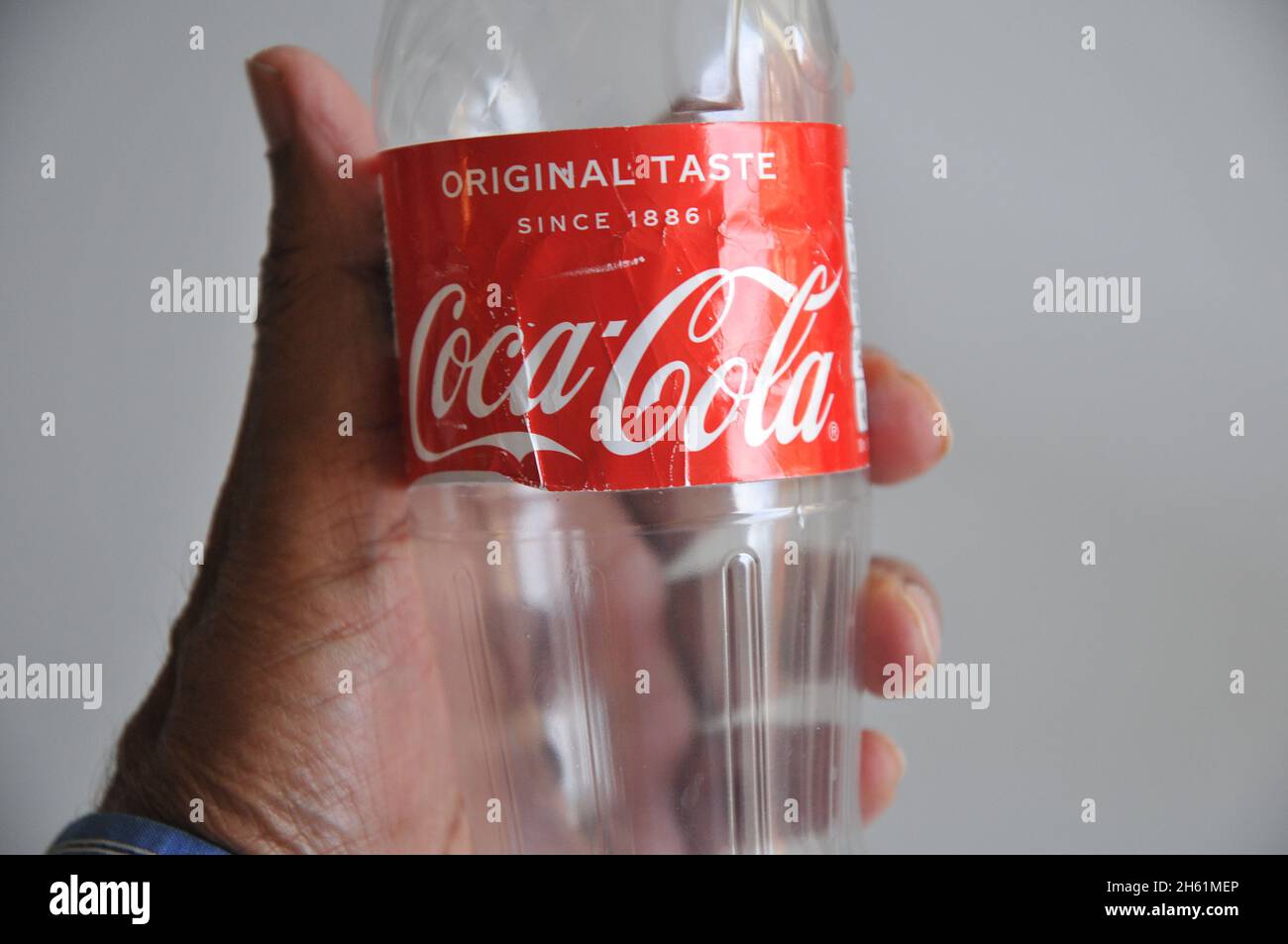 Copenhagen/Denmark./12 November 2021/ Two coca cola zero and original ...