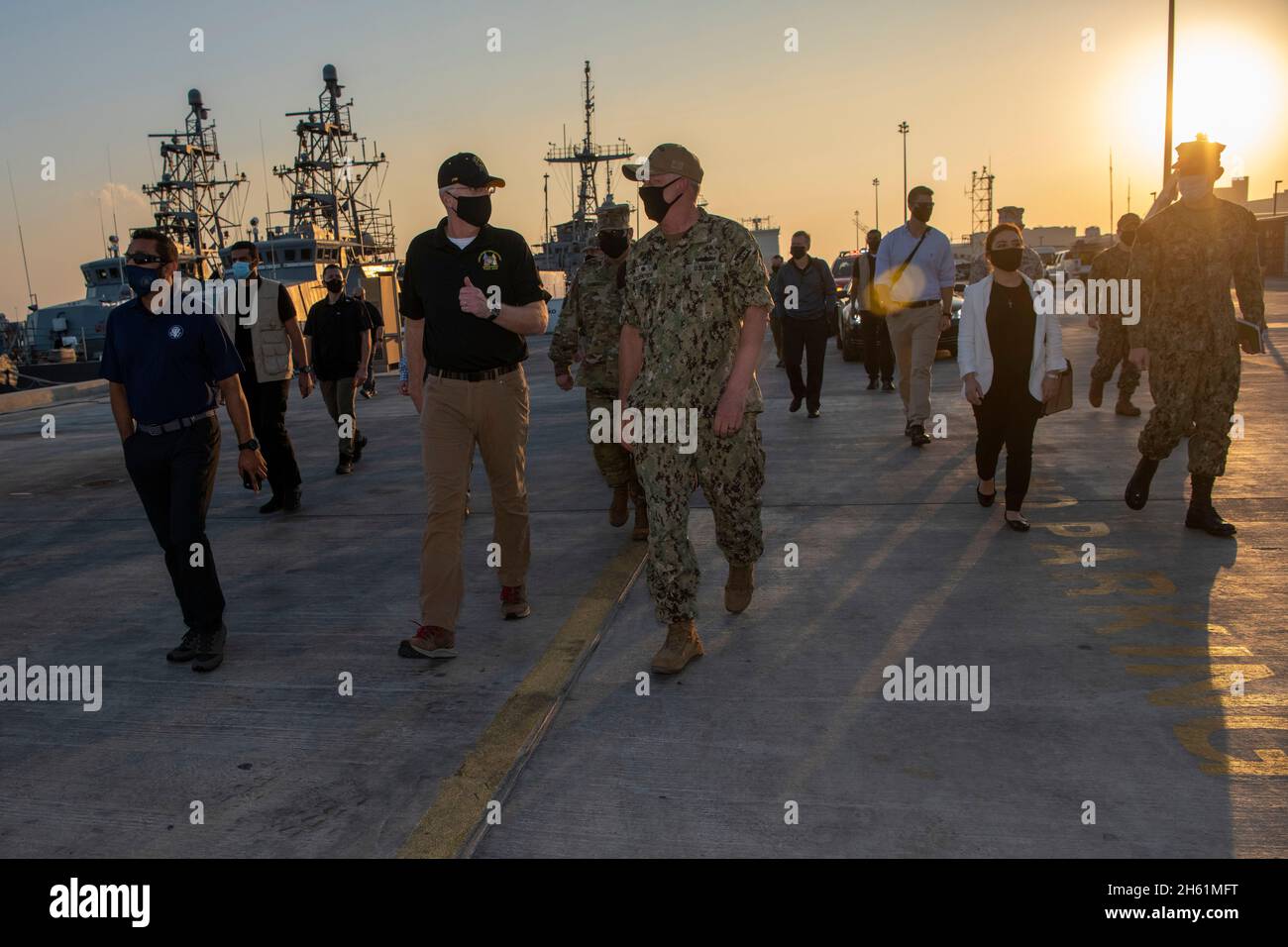 Reportage: Acting Defense Secretary Christopher C. Miller visits Naval ...