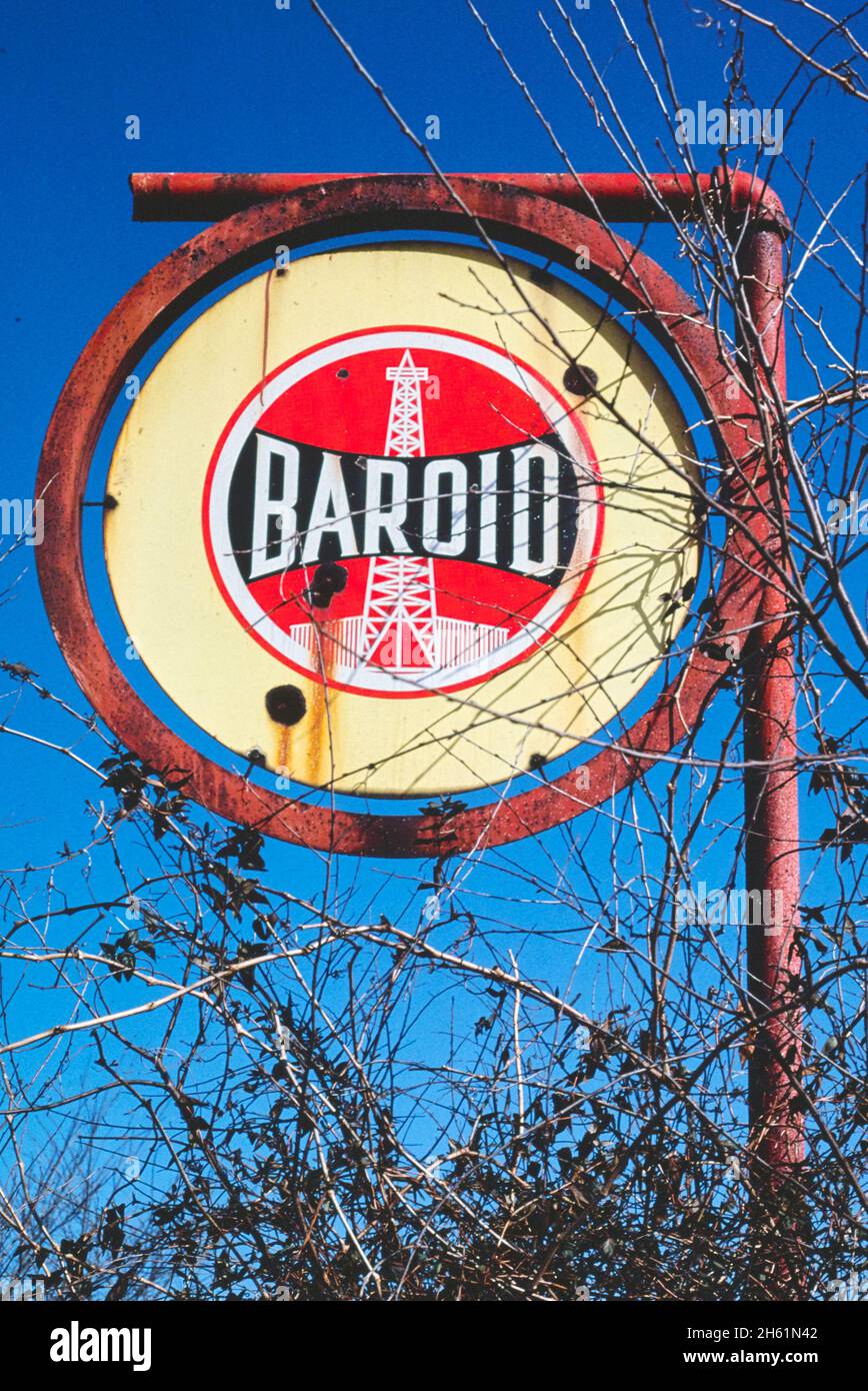 Baroid oil sign hi-res stock photography and images - Alamy