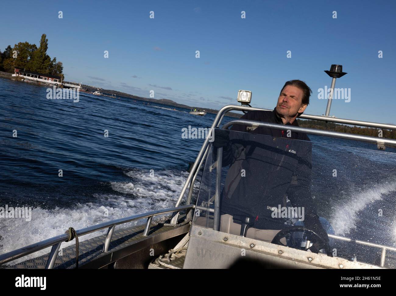 Swedish director Daniel Bergman photographed in Stockholm, Sweden, on ...