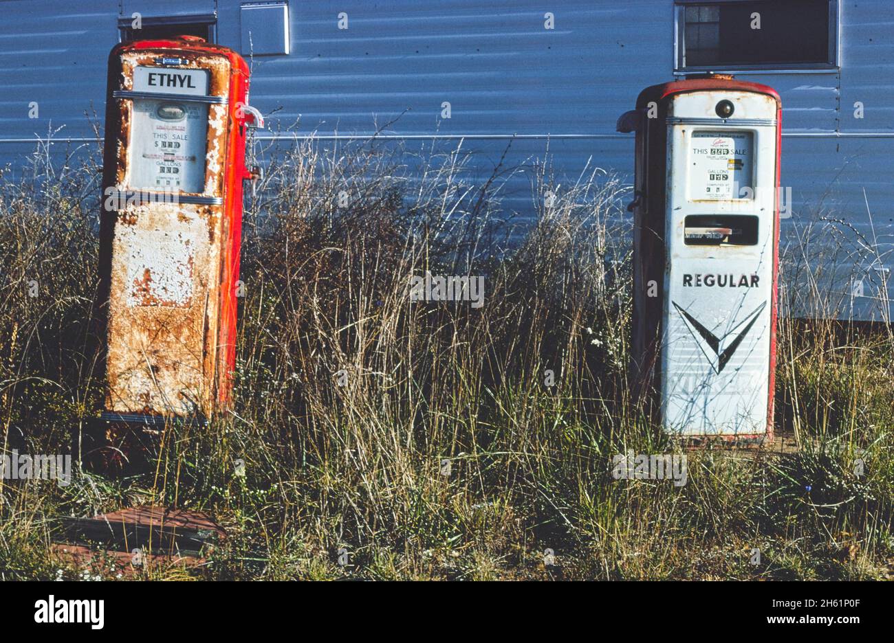 Vickers gas pumps hi-res stock photography and images - Alamy