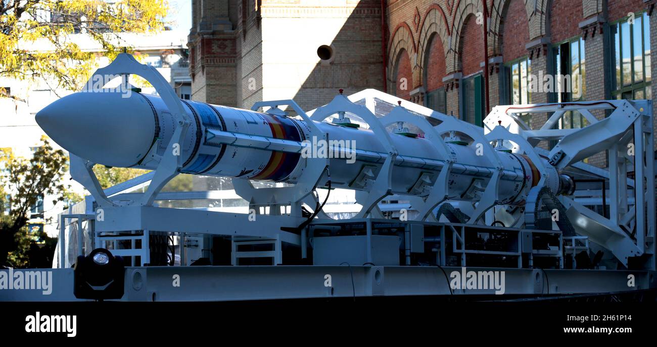 Madrid, Spain; 12.11.2021.- Miura 1, the first Spanish rocket, will ...