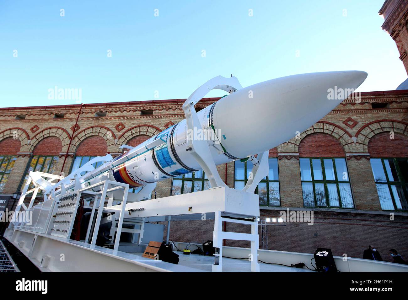 Madrid, Spain; 12.11.2021.- Miura 1, the first Spanish rocket, will ...