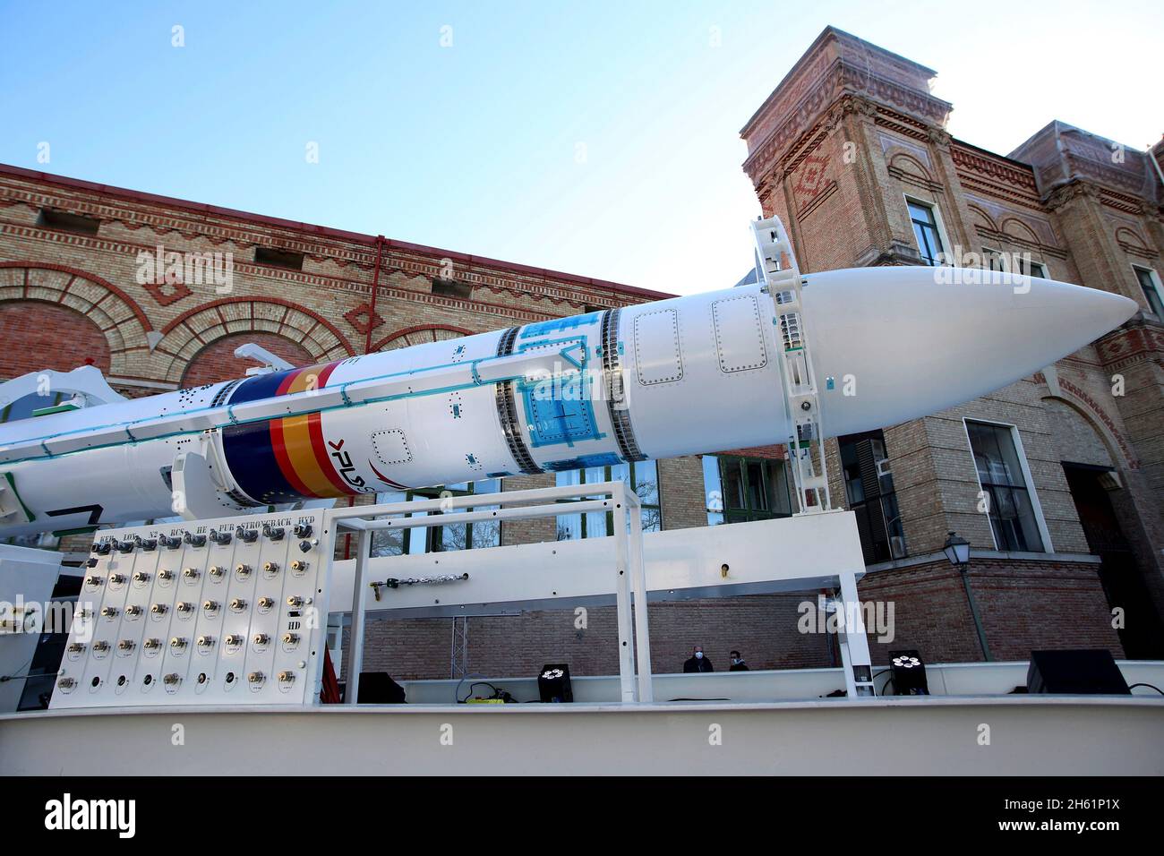 Madrid, Spain; 12.11.2021.- Miura 1, the first Spanish rocket, will ...