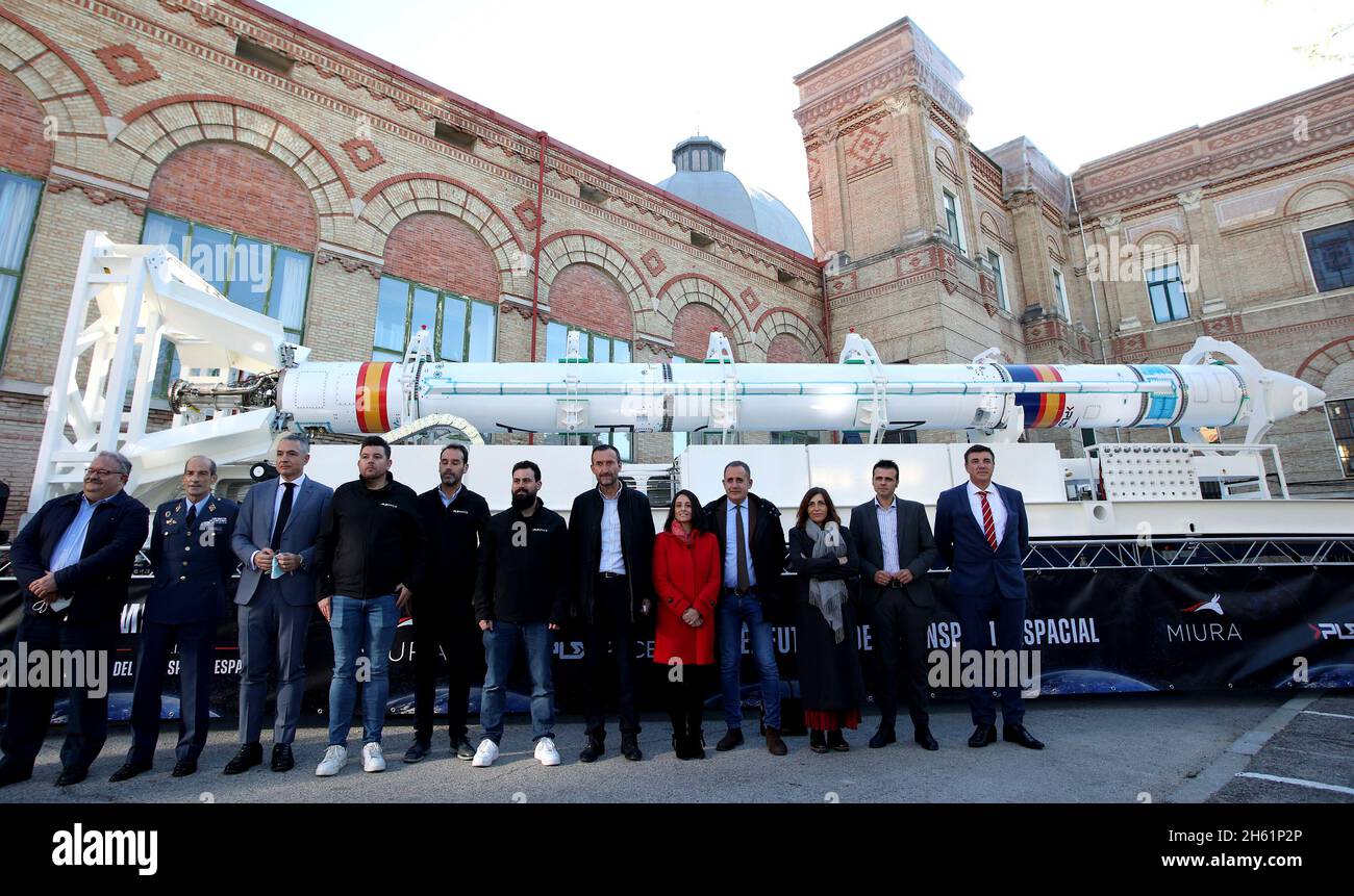 Madrid, Spain; 12.11.2021.- Miura 1, the first Spanish rocket, will ...