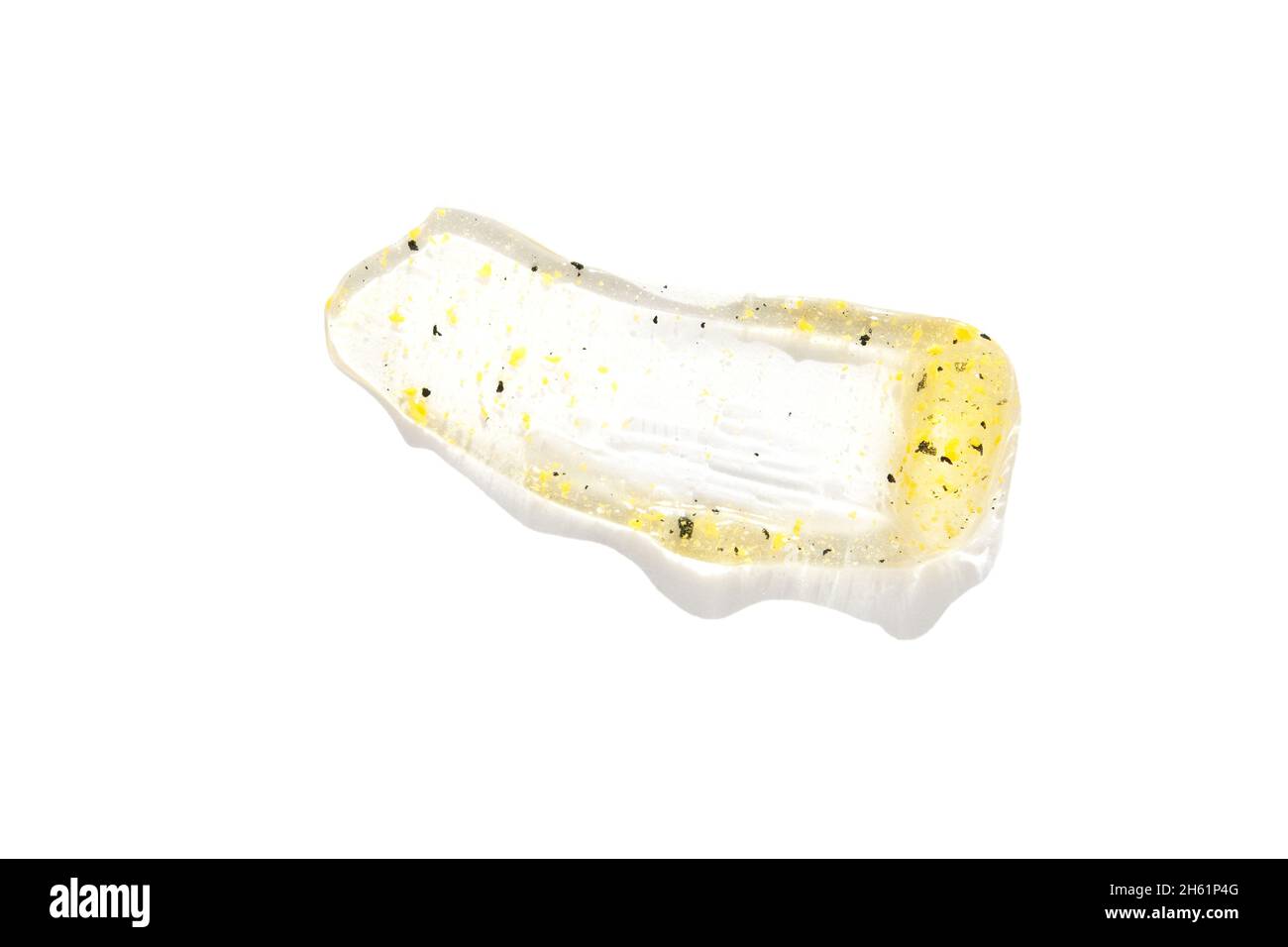 Face scrub texture. Cream skincare cosmetic. Organic stroke Stock Photo ...