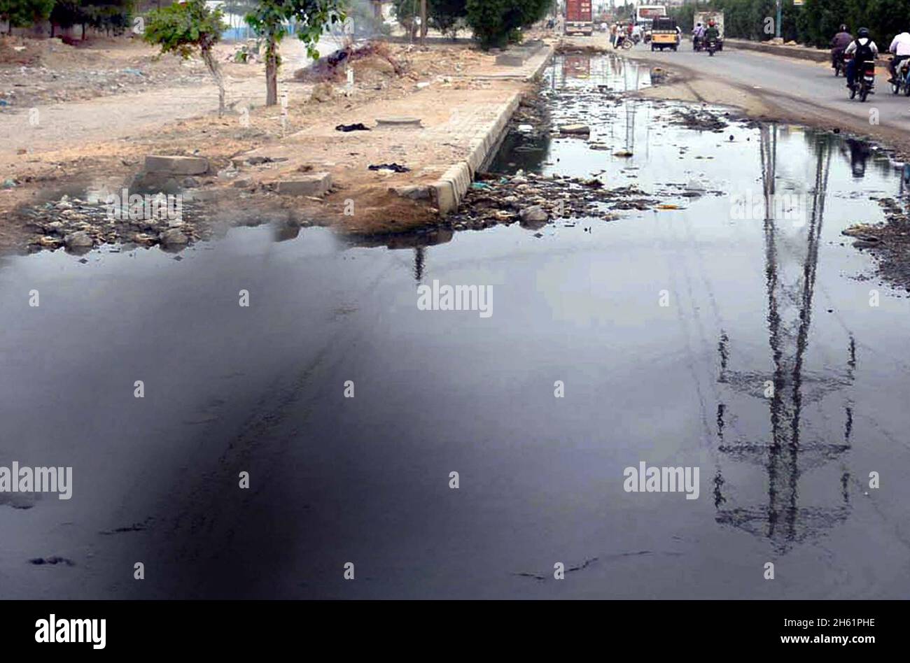 Korangi causeway hi-res stock photography and images - Alamy