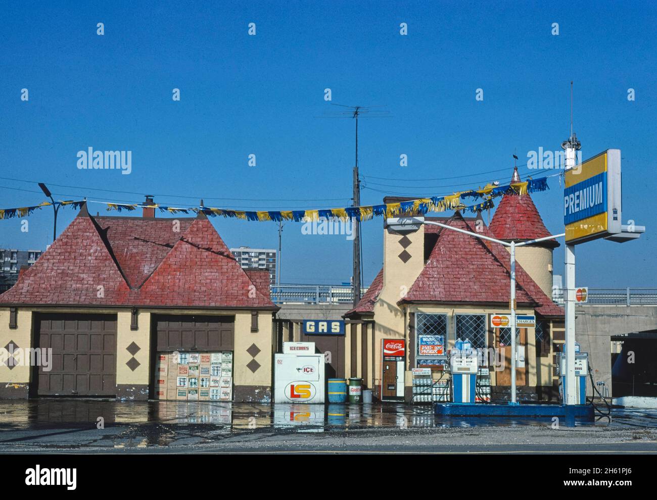 Premium Gas, Toronto, Ontario 1977 Stock Photo - Alamy