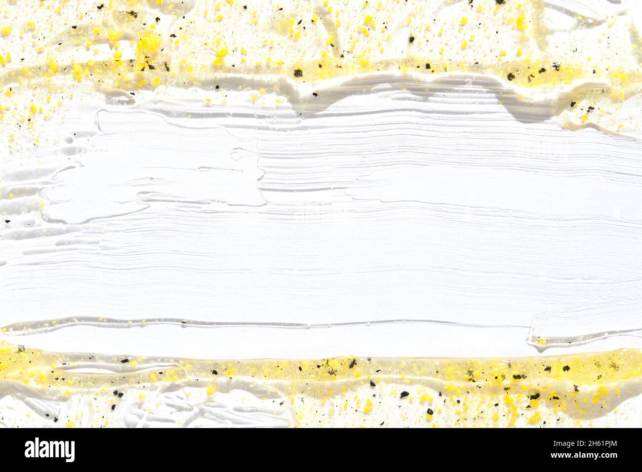 Face scrub texture. Cream skincare cosmetic. Organic stroke Stock Photo ...