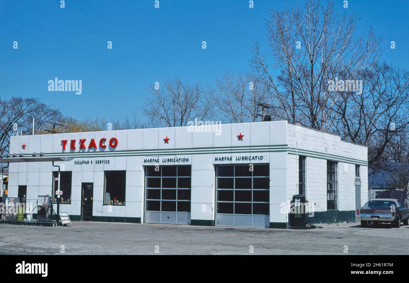 1970s texaco station hi-res stock photography and images - Alamy