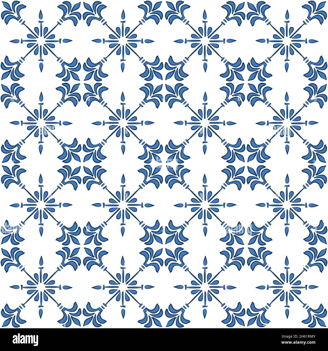 Portuguese azulejos lisbon portugal Stock Vector Images - Alamy
