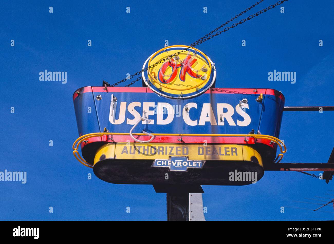 Ok used car sign hi-res stock photography and images - Alamy