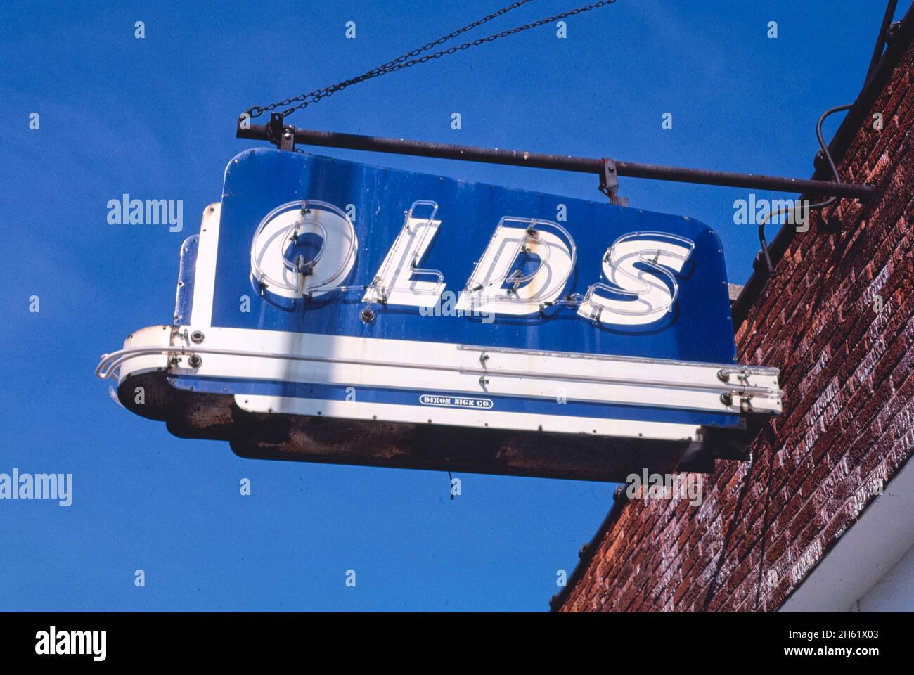 Olds sign hi-res stock photography and images - Alamy