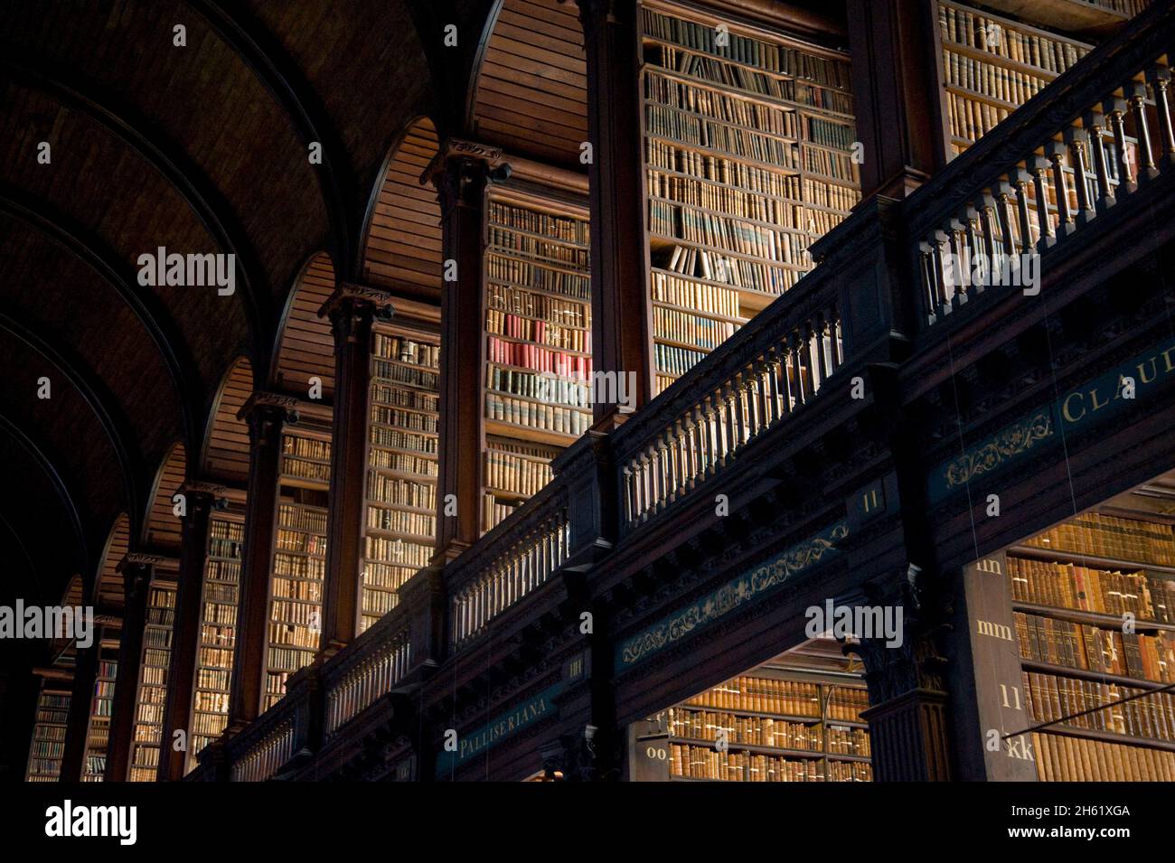 Trinity College Long Room Library, Dublin, Ireland Stock Photo - Alamy