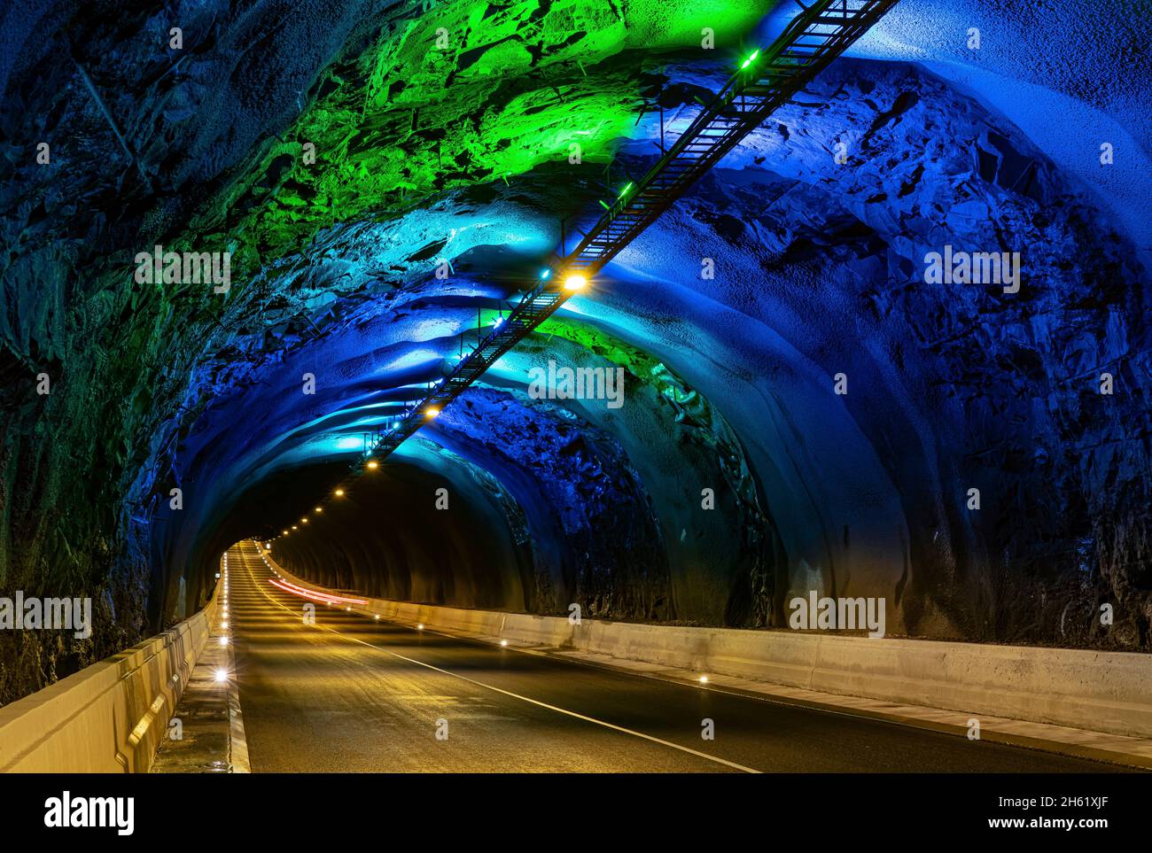 Underwater road tunnel hi-res stock photography and images - Alamy