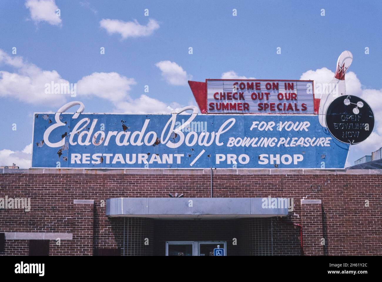 2000s bowling alley sign hi-res stock photography and images - Alamy