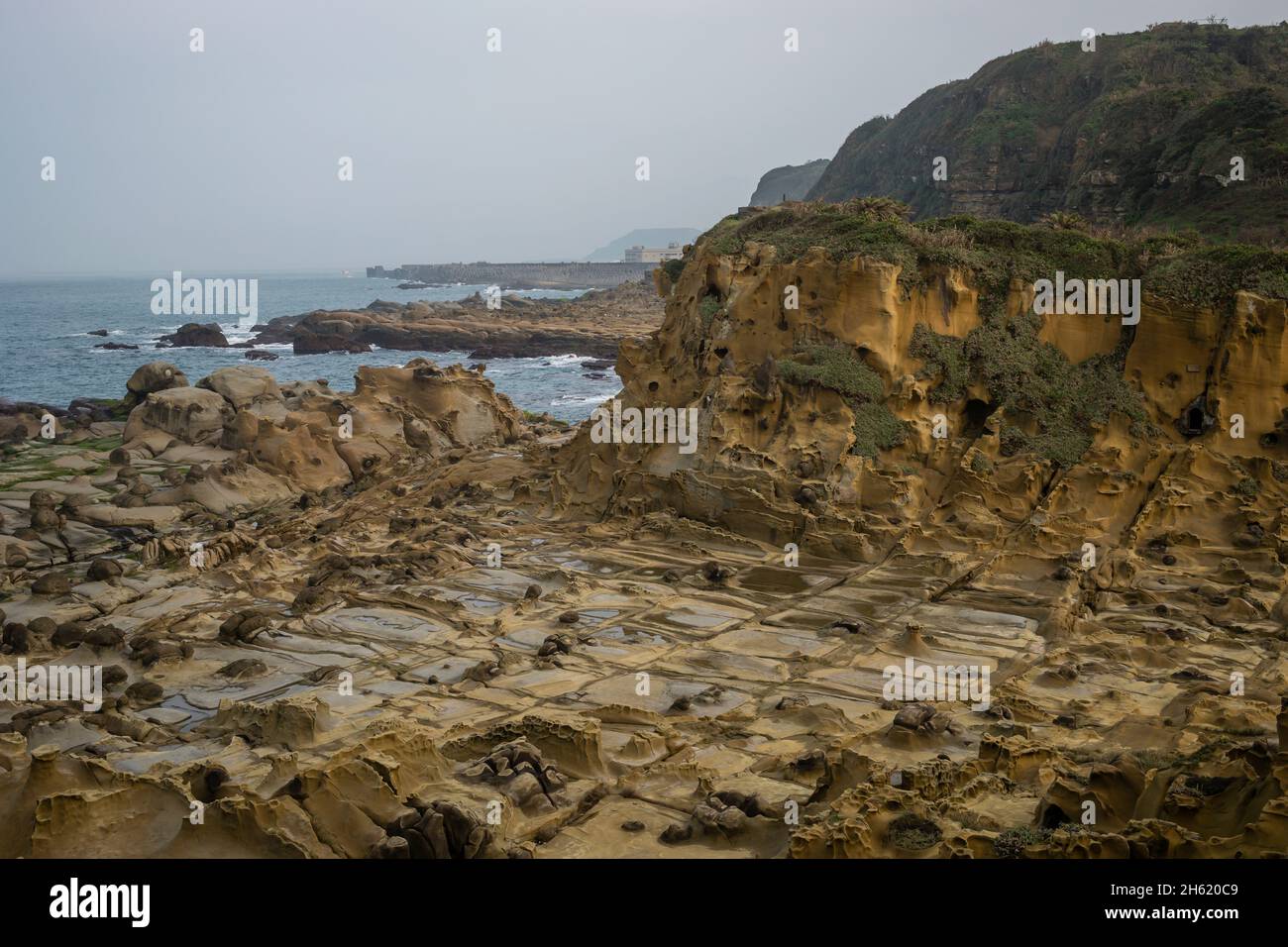 heping island park with cliff Stock Photo - Alamy