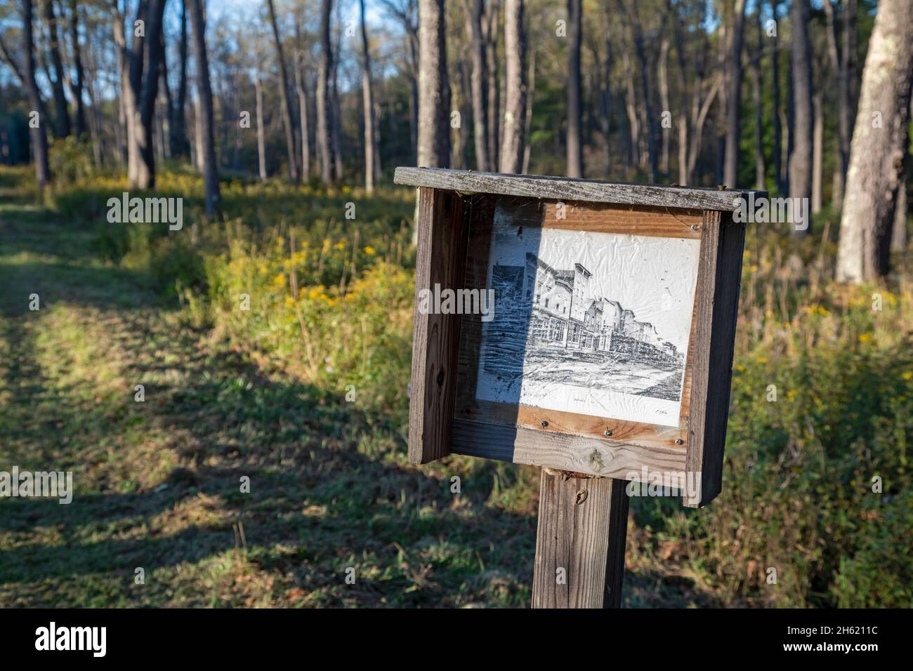 Pleasantville, Pennsylvania - The site of Pithole City, an oil boomtown ...