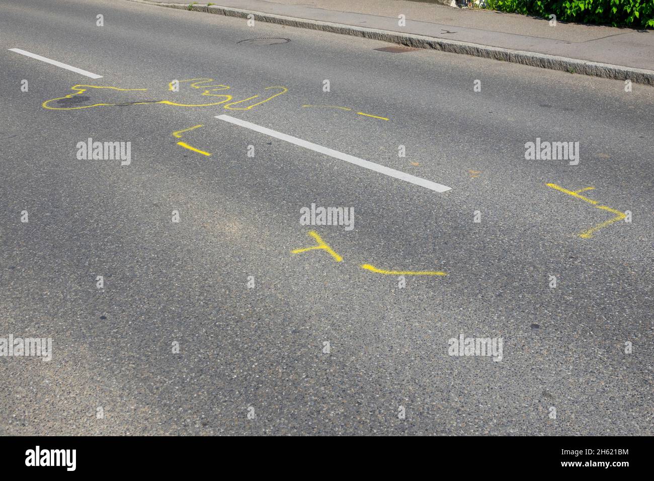 Motorcycle accident hi-res stock photography and images - Alamy