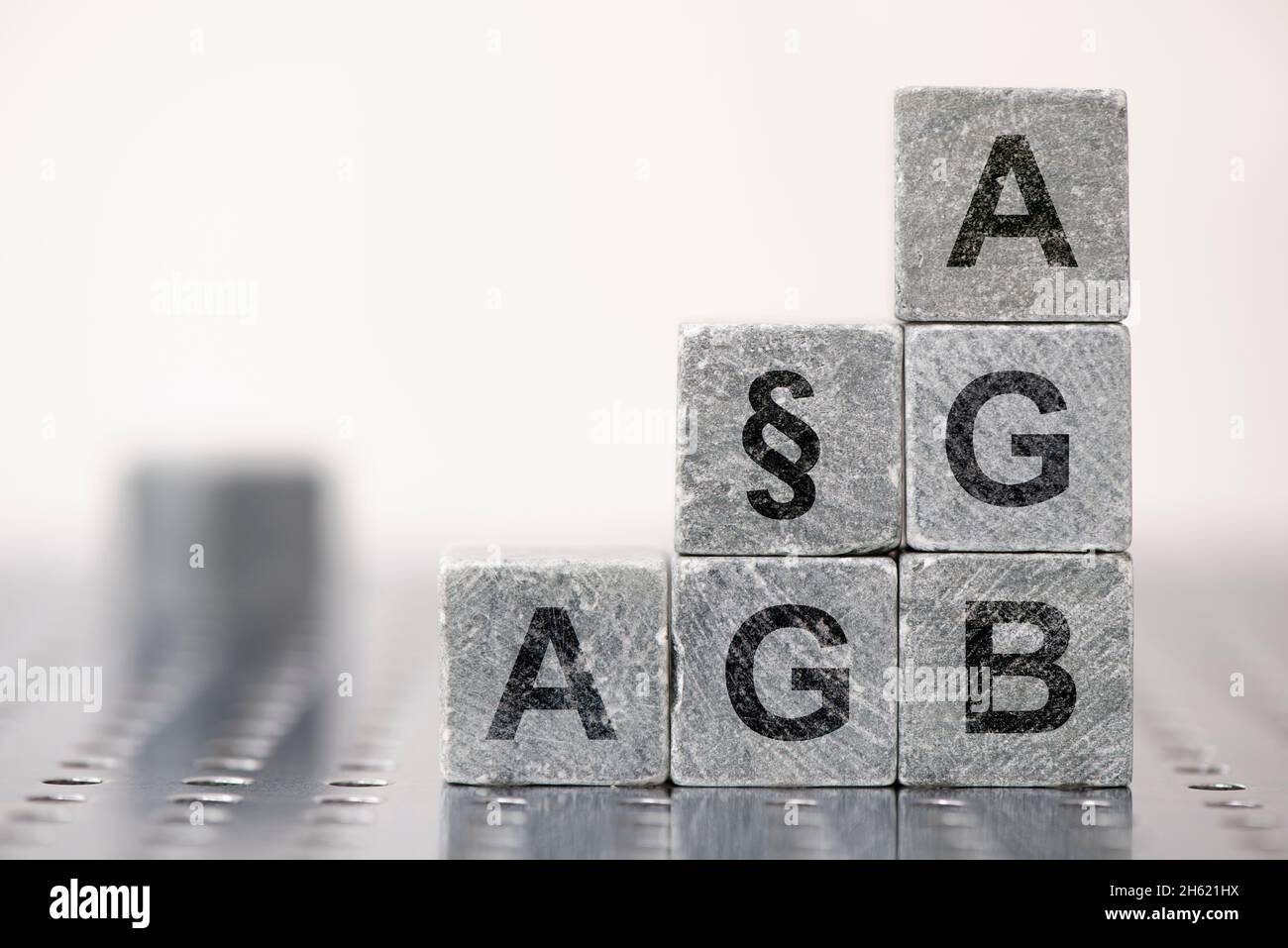 terms and conditions printed on cubes with signs paragraph Stock Photo ...