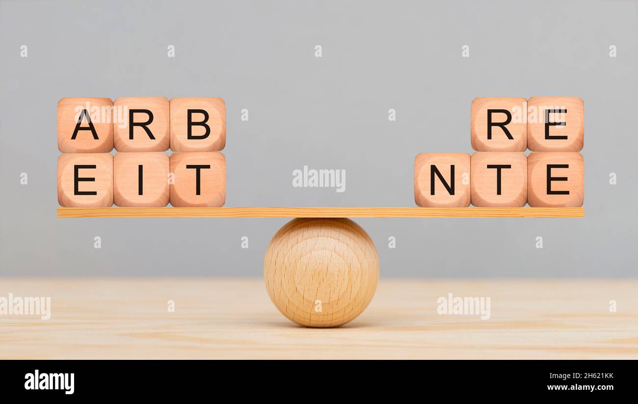 work and retirement Stock Photo - Alamy