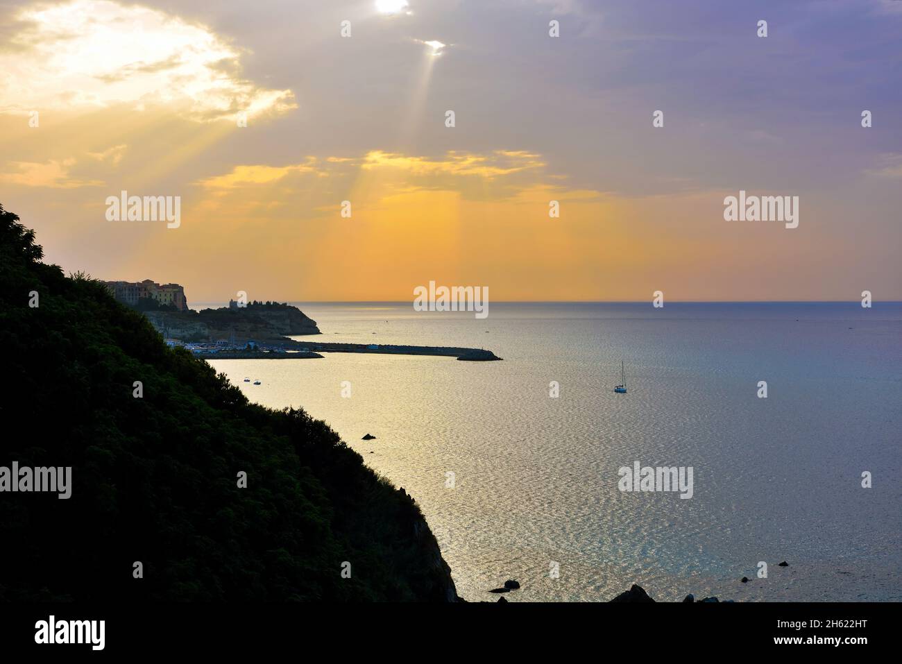 Tropea sunset hi-res stock photography and images - Alamy