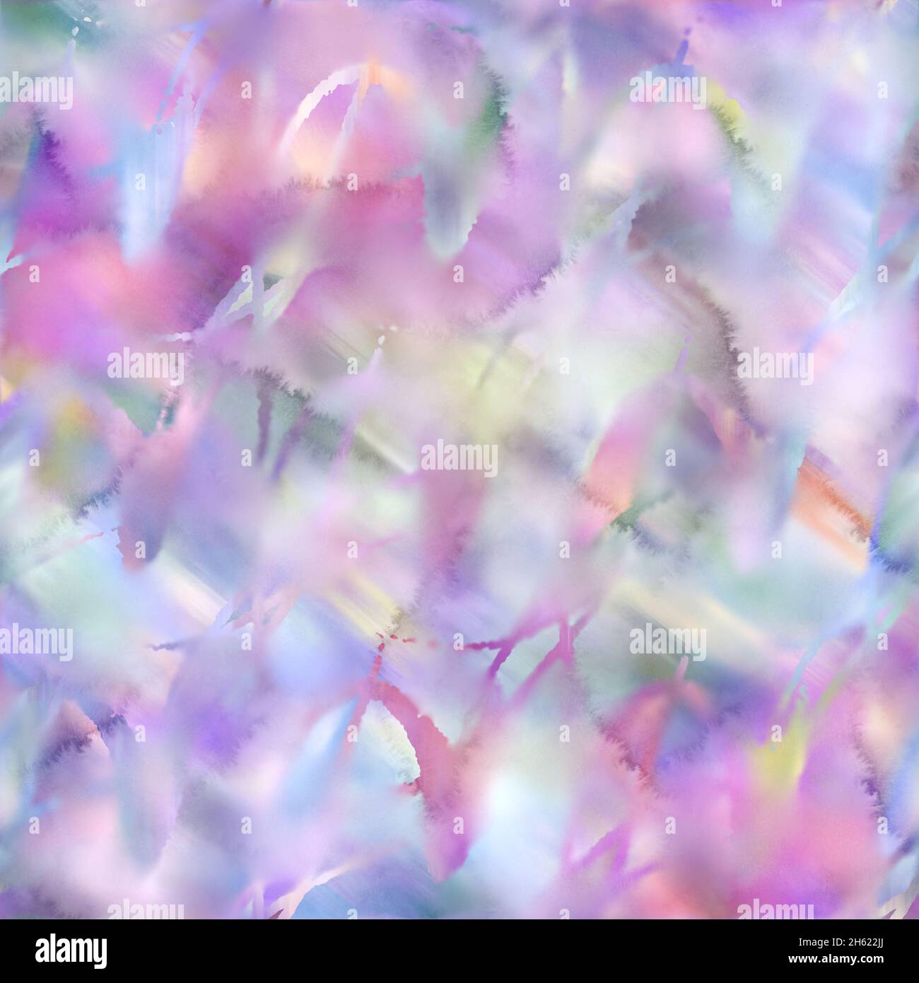 Seamless watercolor wash painting pattern swatch for surface print ...