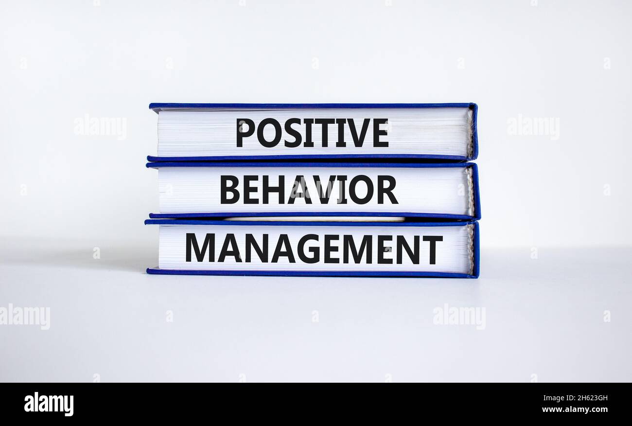 Positive behavior management symbol. Concept words Positive behavior ...