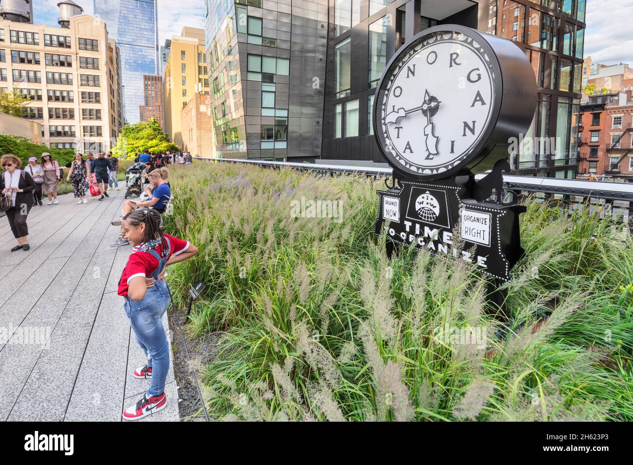 the high line,chelsea,manhattan,new york city,new york,usa Stock Photo ...