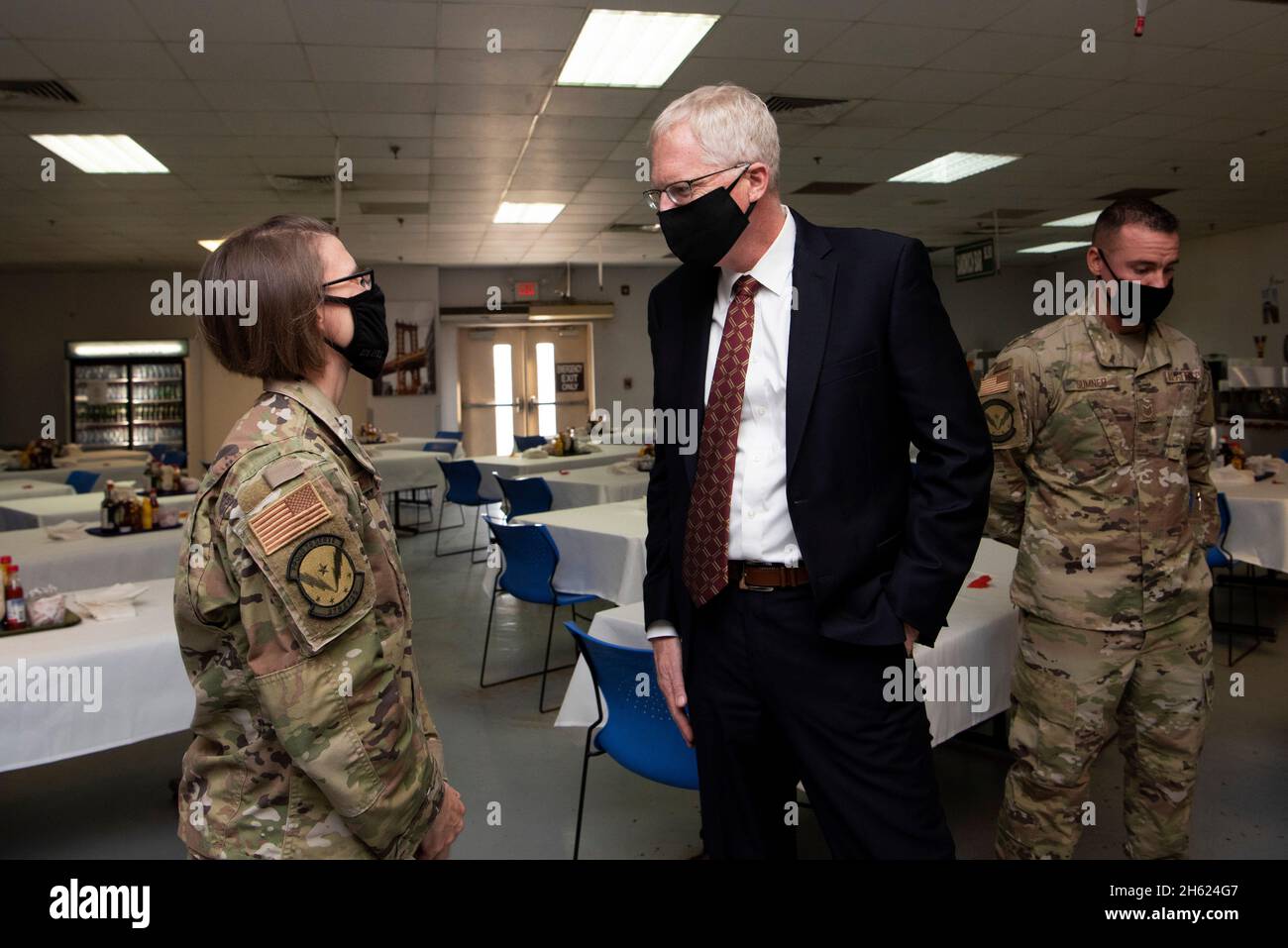 Reportage: Acting Defense Secretary Christopher C. Miller meets with ...