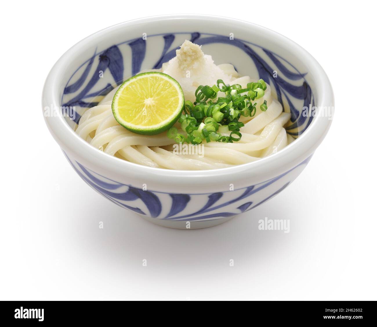 Hiyaoroshi Udon, chilled udon noodles with grated daikon radish and ...