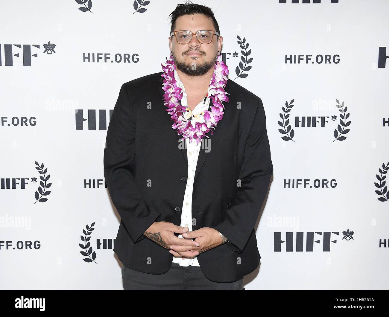 Los Angeles, USA. 11th Nov, 2021. Filmmaker Sterlin Harjo arrives at ...